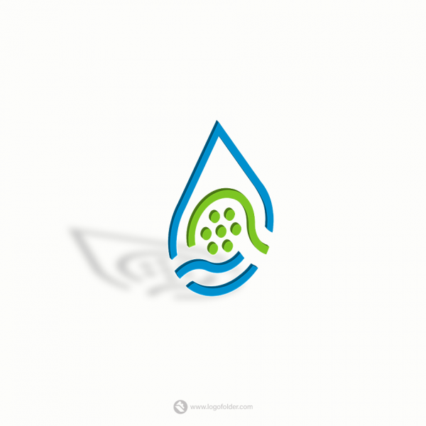 Water Drop – Animated Logo - LogoFolder